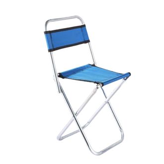 Generico Klappbarer Camping-Hocker, tragbarer Reisesitz, Klappstuhl, rutschfest, f&uuml;r Wandern drinnen und drau&szlig;en, BBQ Fishing, Easy Carry mit schneller Konfigu