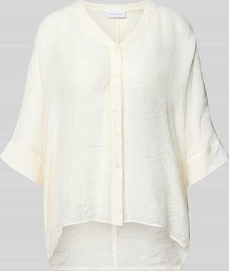 Comma Relaxed Fit Bluse aus Viskose-Mix mit 3/4-Arm