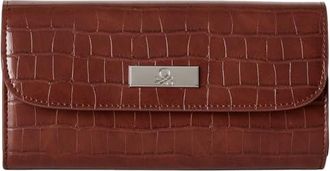 Benetton Portafoglio 62y9dy081, Accessoire de Voyage-Portefeuille Femmes, Marron, St
