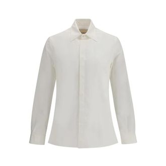 Valentino Garavani Rockstud Untitled Baumwollhemd - - Shirts - Herren - Wei&szlig; - L