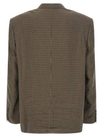 Balenciaga Mens Brown Lyocell Blazer Clothing