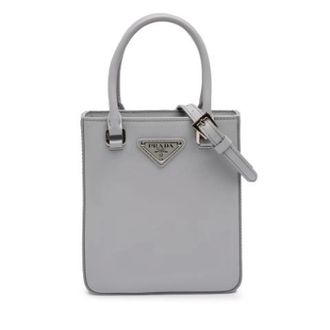 Prada Sac Satchel Pre-owned - Femme - Pre-owned - Gris - Taille: ONE Size