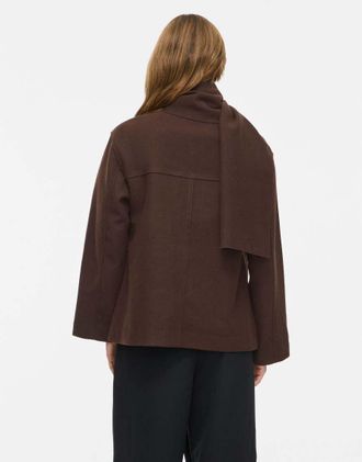 Vila Jacke in Kaffeebraun