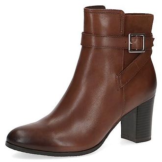 Caprice Femme 9-25327-41 Bottines à Lacets avec Talon, Marron, 37.5 EU