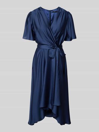 Swing Cocktailkleid mit Bindeg&uuml;rtel