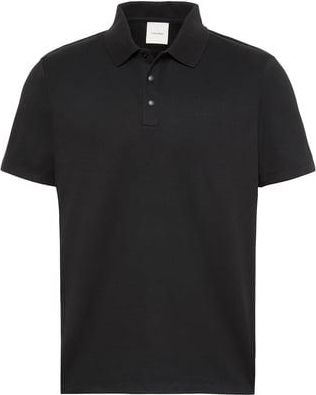 Calvin Klein Polo droit en coton BCI m&eacute;lang&eacute;