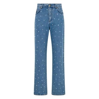 Philosophy di Lorenzo Serafini Rhinestone Gerades Jeans - - Jeans - Damen - Blau - XS