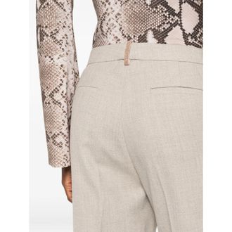 Fabiana Filippi Pressed Crease Trousers - Beige