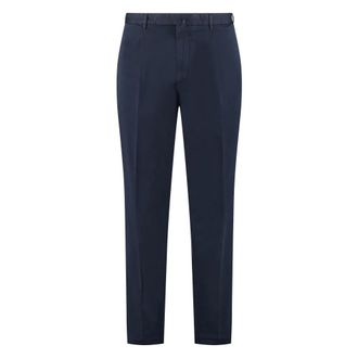 THE (ALPHABET) Cotton Chino Hosen - - Trousers - Herren - Blau - L