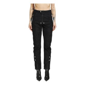 Rick Owens Pantaloni Motopants - - Trousers - Damen - Schwarzk - M