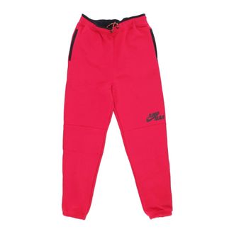 Nike Jordan Homme, Pantalons, Rose, Taille: XL Pantalon de jogging en molleton noir Mystic Hibiscus