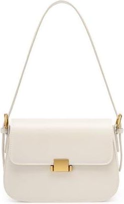 Generic Sac &agrave; bandouli&egrave;re pour femme en cuir v&eacute;ritable - Sac &agrave; main vintage &agrave; bandouli&egrave;re - Petit sac de cr&eacute;ateur sous les bras - Petite pochette carr&eacute;e Hobo 