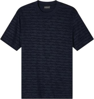 Emporio Armani Herren, Oberteile, Blau, SGr&ouml;&szlig;e