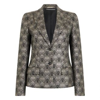 Alberta Ferretti Einknopf-Sakko - - Jackets - Damen - Mehrfarbig - S