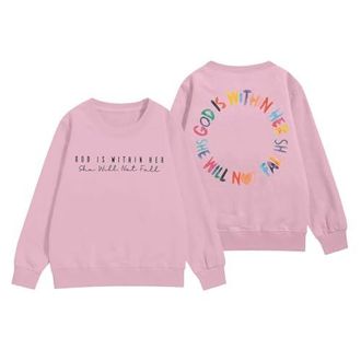 Generic Sweat-shirt pour femme - Motif religieux - Imprim&eacute; sur le devant et le dos - Mode d&eacute;contract&eacute;e - Mat&eacute;riau doux - Unisexe - Croyance - Haut tendance &agrave; 