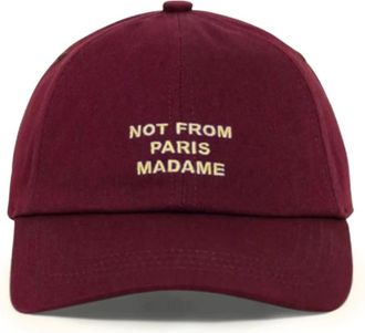 Drôle de Monsieur Homme, Accessoires, Brun, Taille: ONE Size La Casquette Slogan