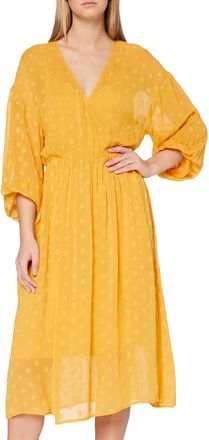 Sparkz Damen Annika Dress Kleid, Gelb (Tuscan Sun 362), 40 (Herstellergröße: X-Large)