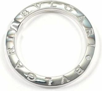 Bulgari unisex, Pre-owned, Gris, Taille: ONE Size Porte-cl&eacute;s Pre-owned