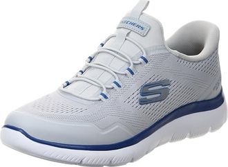 Skechers Baskets &agrave; enfiler pour homme Summits 233045 GYBL Gris, Gris bleu., 49.5 EU