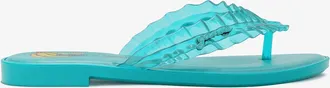 Ganni Tongs Melissa en bleu - Taille 38 Scuba - Pour Femme