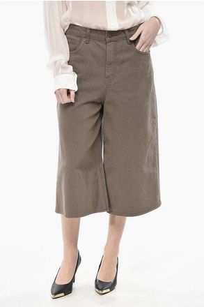 Low Classic Denim Gaucho Shorts size L