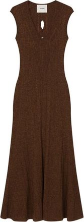 &Aacute;eron Femme, Robes, Brun, Taille: 42 FR Jasper Maxi Dress