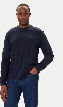 Calvin Klein Jeans Longsleeve Easy LV04RD247G Dunkelblau Regular Fit