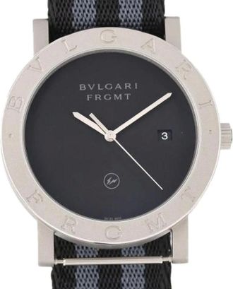 Bulgari Montre Vintage Pre-owned - Homme - Pre-owned - Noir - Taille: ONE Size