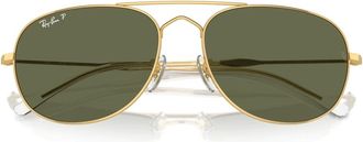 Ray-Ban unisex, Accessoires, Jaune, Taille: 60 MM Rb3735 Bain Bridge