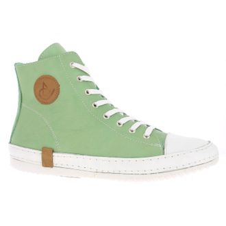 Andrea Conti Damen High Top Sneaker, pastellgrün, 40 EU