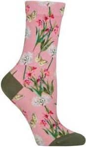 SockShop RHS Royal Horticultural Society Femme Chaussettes - À motifs Chaussettes,Lumineux et coloré, Cadeau pour les jardiniers, 1 Pair Taille 37-42 Papillons