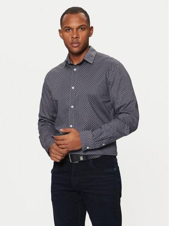 Tom Tailor Hemd 1043806 Dunkelblau Regular Fit