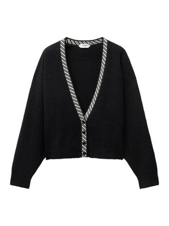 Versace Pull Col Rond - Noir