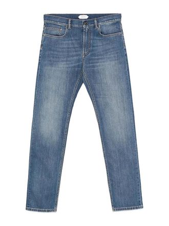 Versace Straight Leg Jeans - Blau