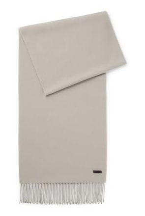 BOSS Écharpe pour homme, marron ouvert, taille unique