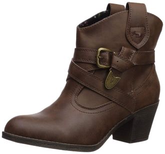 Rocket Dog Damen Satire Lane PU modischer Stiefel, Dunkelbraun, 39.5 EU