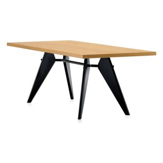 Vitra Table EM - pi&egrave;tement noir - Jean Prouv&eacute; Vitra