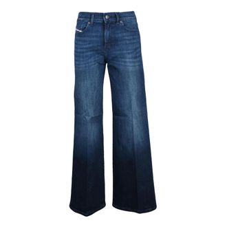 Diesel Femme, Jeans, Bleu, Taille: W29 D-Akemi Wide Jeans