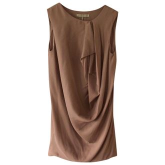 Halston Heritage Heritage Dusky Pink draped dress Size XS