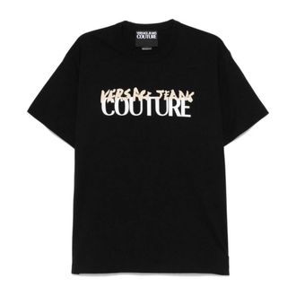 Versace Jeans Couture T-Shirt - - Tops - Herren - Schwarzk - M
