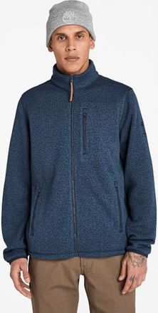 Timberland Melierte Fleecejacke für Herren in Dunkelblau, Herren, Blau, Größe