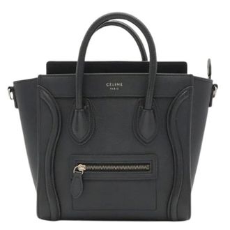 Celine Sac Cabas Vintage Pre-owned - Femme - Pre-owned - Noir - Taille: ONE Size