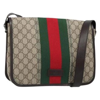 Gucci Sac bandouli&egrave;re vintage doccasion - Femme - Pre-owned - Multicolore - Taille: ONE Size