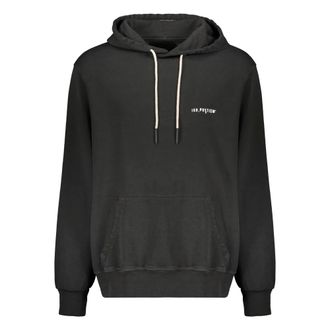 ISO.POETISM Cotton Hoodie - - Sweatshirts & Hoodies - Herren - Schwarzk - L