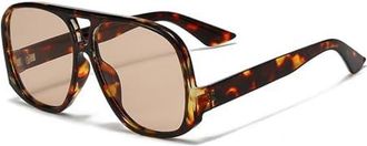 Generic Lunettes De Soleil Rétro Carrées Surdimensionnées For Hommes Et Femmes, Polarisées, For Lextérieur, La Conduite, Les Vacances, Les Fêtes, Les Photos(B