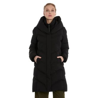 Ragwear NATALKA - Wintermantel - black (DE/NL/SE/PL, Alphanumerisch, XL, Regular, Regular, black)