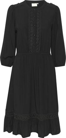 Kaffe Damen Kafreya Dress Kleid, Black Deep, 40