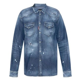 Dsquared2 Herren, Shirts, Blau, XLGr&ouml;&szlig;e