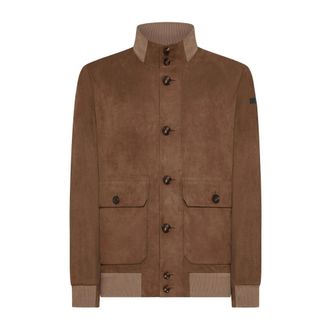 Roberto Ricci Design Nabucco Valstar Wildlederjacke - - Jackets - Herren - Braun - S