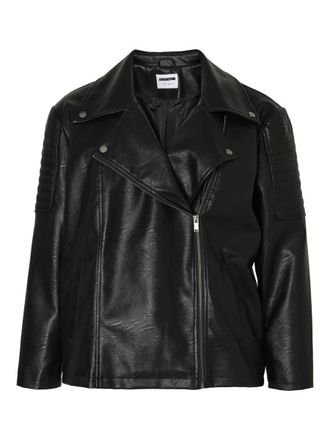 Noisy May NMRUBINA/Rebel L/S PU Jacket Curve NOOS